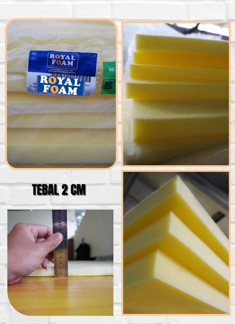 Promo Busa Royal Foam Empuk Ukuran 150 Cm X 100 Cm X 2 Cm Lp Diskon 45% ...