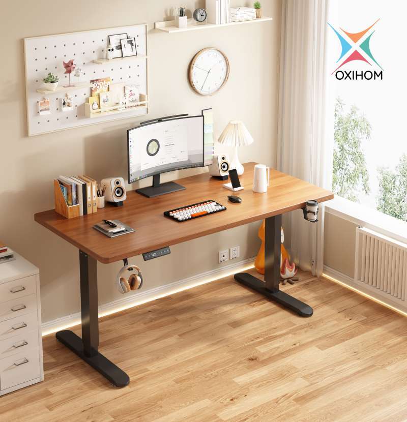 Promo Oxihom Meja Gaming Meja Computer Meja Naik Turun Meja Hidrolik ...
