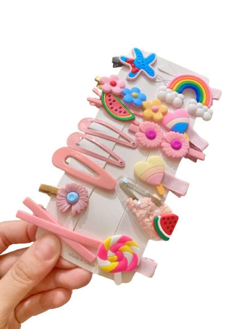 Jual Hairpin Jepit Rambut Anak 14pcs/set Sanrio Cinnamoroll Kuromi ...