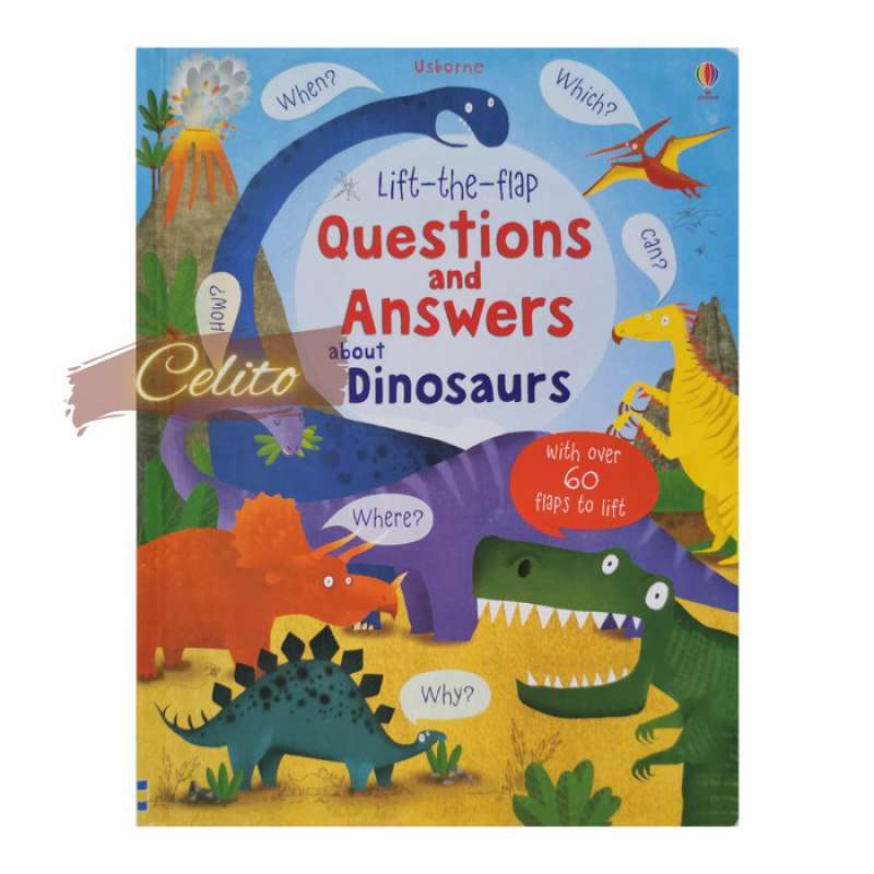 Jual Buku Usborne Dinosaurs Book Â€“ Questions And Answers About ...