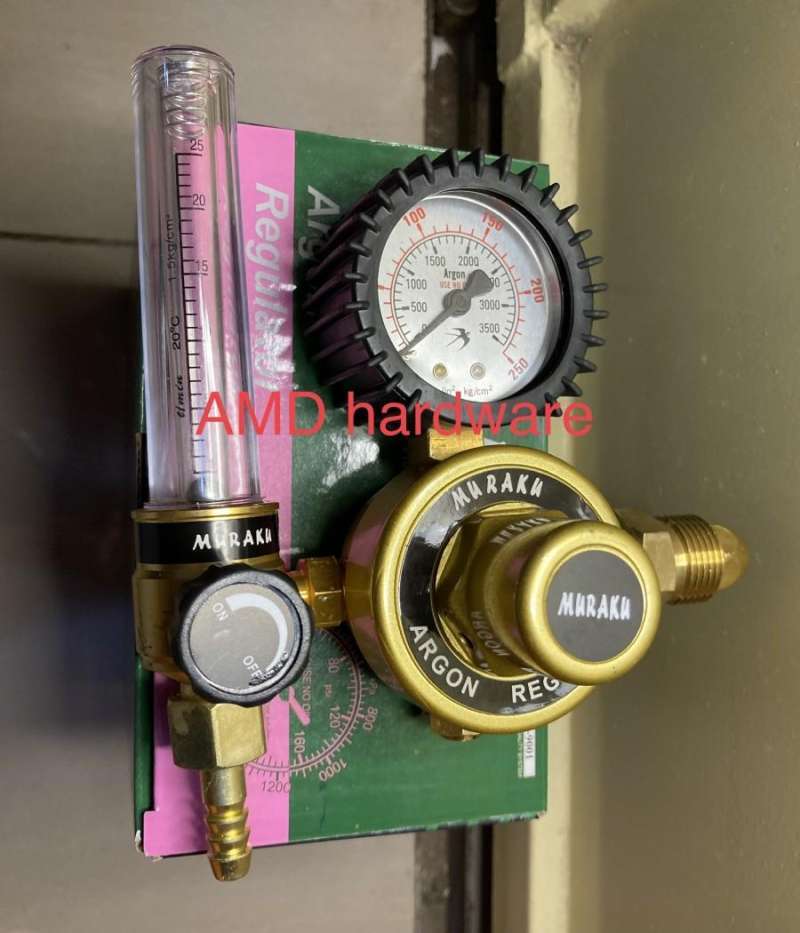 Jual Regulator Argon Mesin Las Tig Mma Gas Argon Muraku Japan Original ...