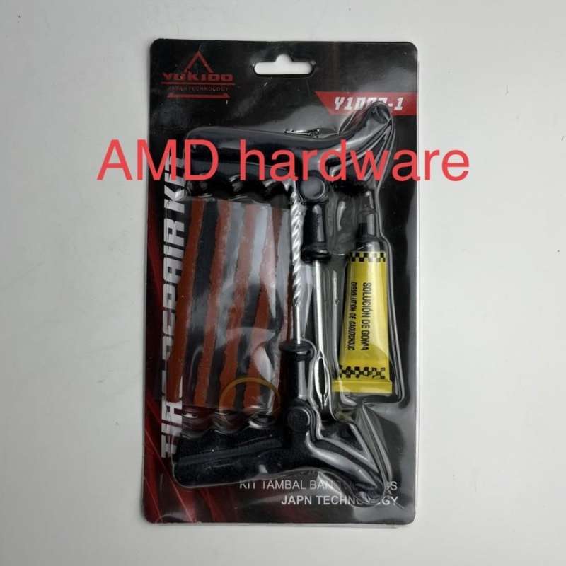 Jual Alat Tambal Ban Tubles Tekiro Besi Plastik Kit Mobil Motor Heavy ...