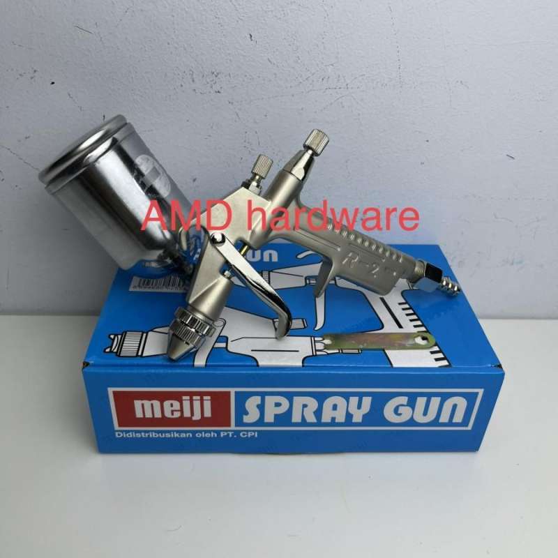 Jual Original Meiji Spray Gun R2 Nozzle 0,5mm Kompresor Angin Semprot ...