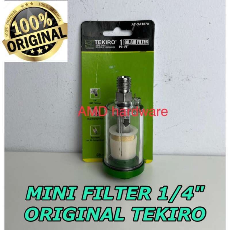 Jual Mini Air Filter Compressor Kompresor Angin Penyaring Oli Air ...