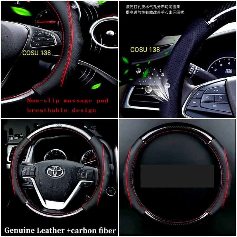 Promo Sarung Cover Stir Carbon Rs Sport Toyota Innova Zenix 2023 Diskon ...