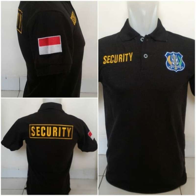 Jual Polo Security / Polo Shirt Security / Kaos Kerah Security / Baju ...