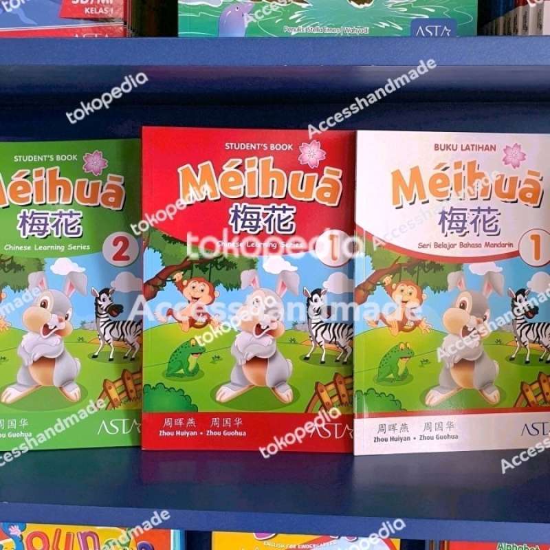 Jual Buku Mei Hua Mandarin Book 1 2 3 4 56 Lengkap Chinese Meihua Indonesia - Workbook 2 Di ...