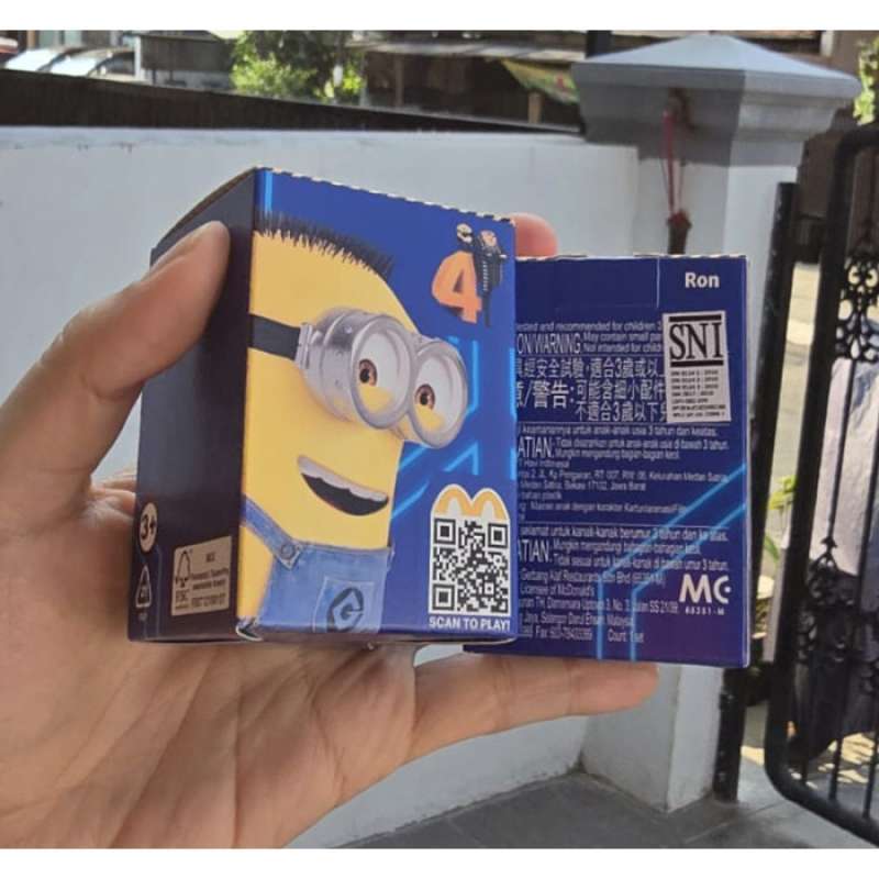 Jual Ron Minion Happy Meal Mcd 2024 Despicable Me 4 Mcdonald’s Mainan ...