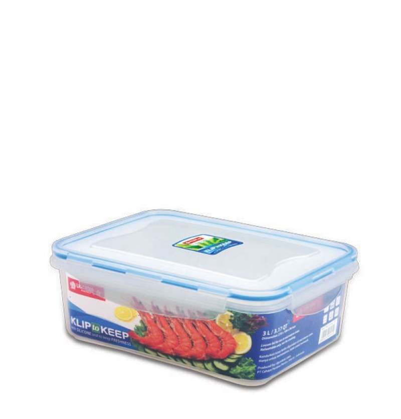 Promo Klip To Keep 1801 Tray 4800 Ml Kp-58 Lion Star Kotak Persegi Box ...