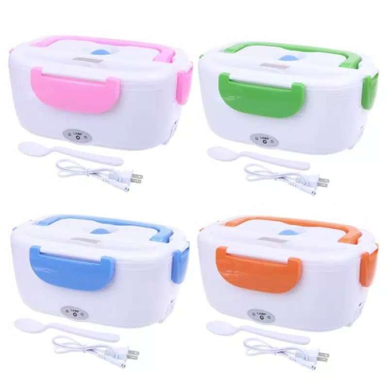 Promo Portable Electric Heated Food Warmer Box Container Lunch Meal ...