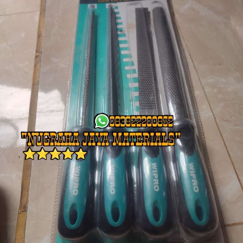 Promo Kikir Kayu 8 Inch Wi Wood File Set 4 Pcs Best Quality Diskon 23% ...