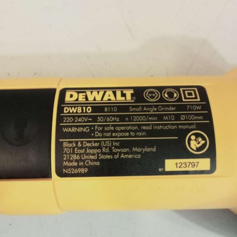 Promo Mo Dw810 Mesin Gerinda Tangan 4inch Dw 810 Diskon 23% Di Seller ...