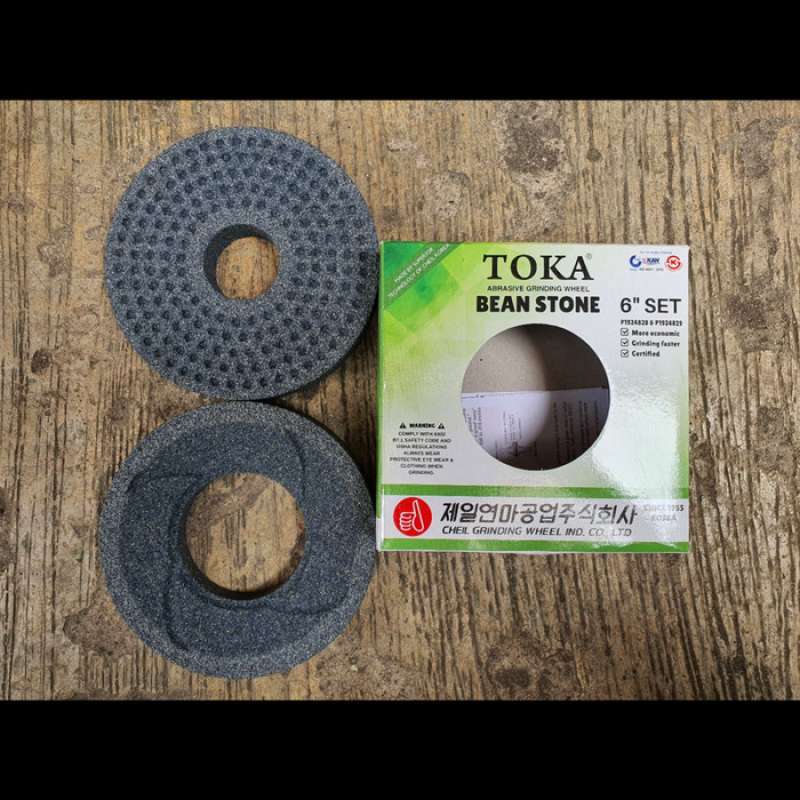 Promo Batu Gilingan Tahu Kedelai 6 Bean Stone 6 Inchi Toka Diskon 23% ...