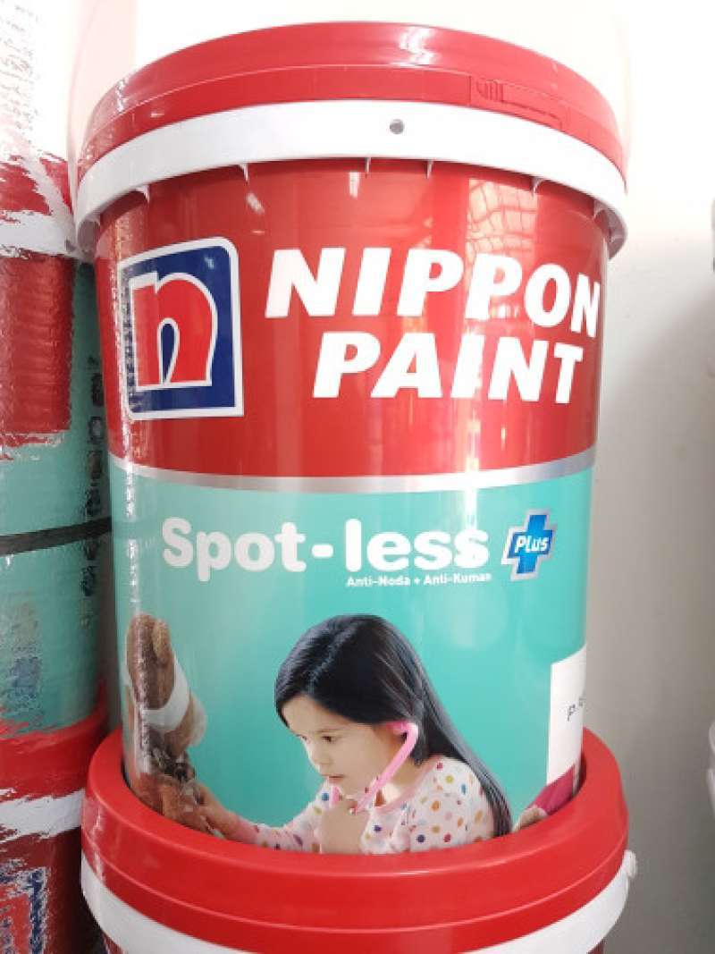 Promo Spot-less Plus 2.5 L Dinosaur Grey N2042p Nippon Paint Spotless ...