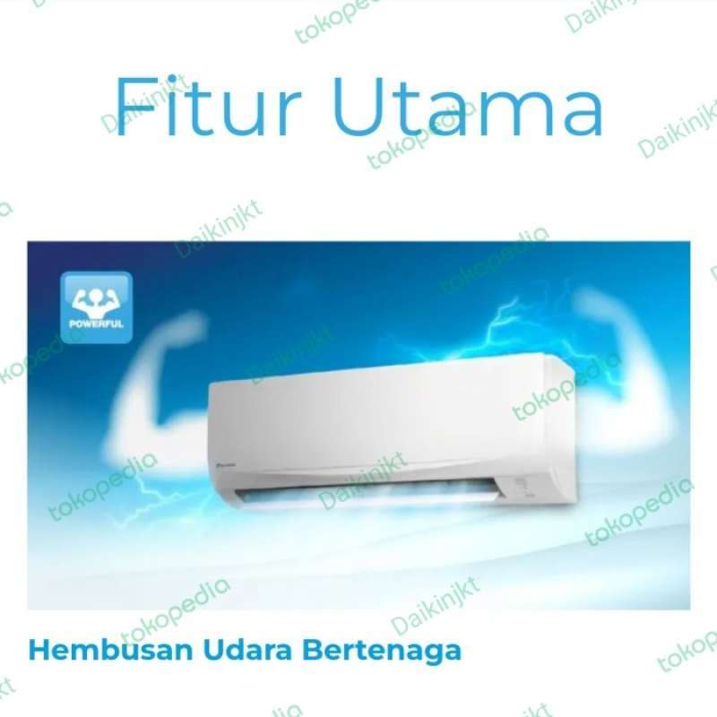 Promo Ac Daikin 1 Pk Ftc 25 Nv14 Standar Thailand Diskon 23% Di Seller ...