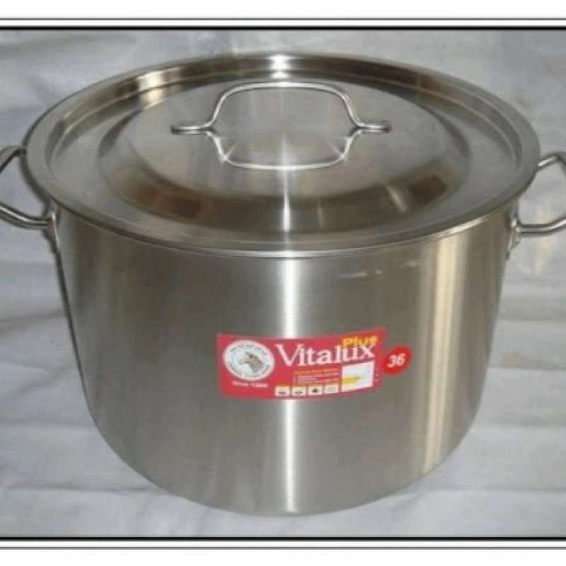 Promo Stock Pot 36x22cm Zebra Vitalux (171318)/ Panci Stainless Zebra ...