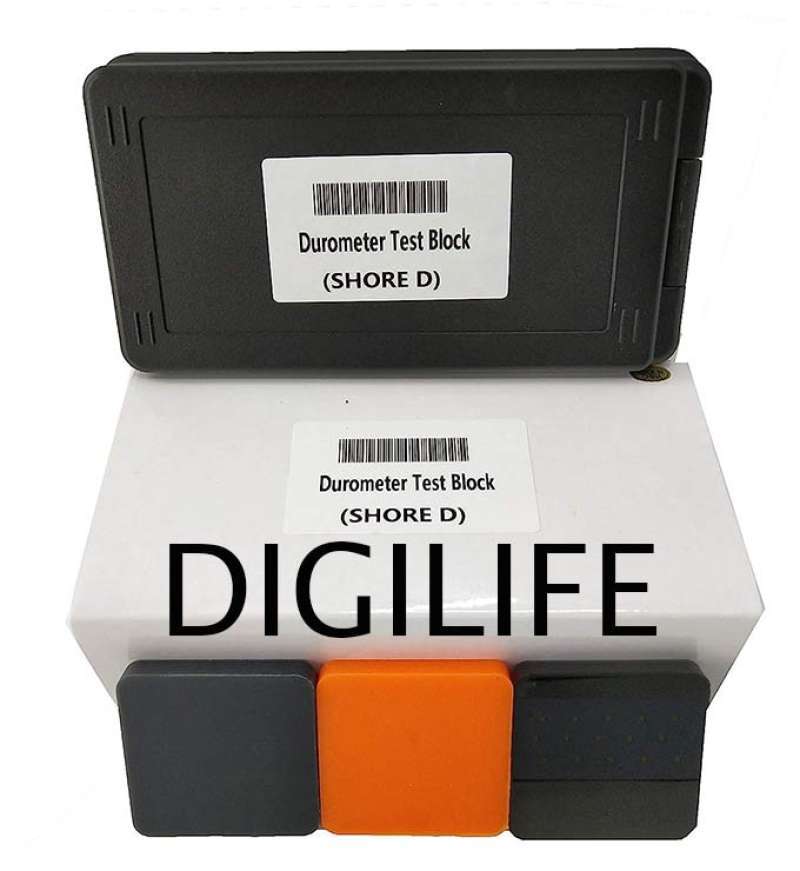 Promo Test Block For Durometer Shore D Hardness Tester Ebonite Acrylic ...