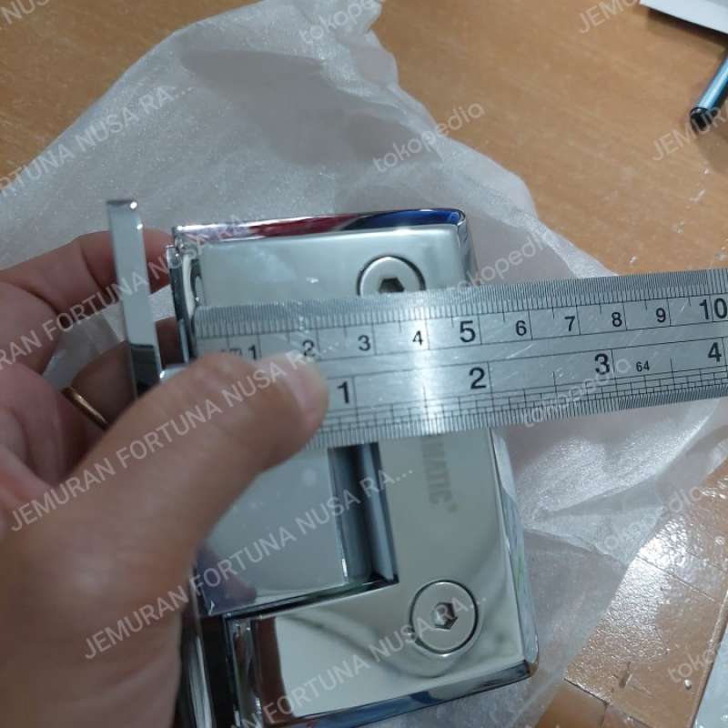 Promo Engsel Shower Kaca Tembok Hinges 7701 Glass To Wall 90 Derajat ...