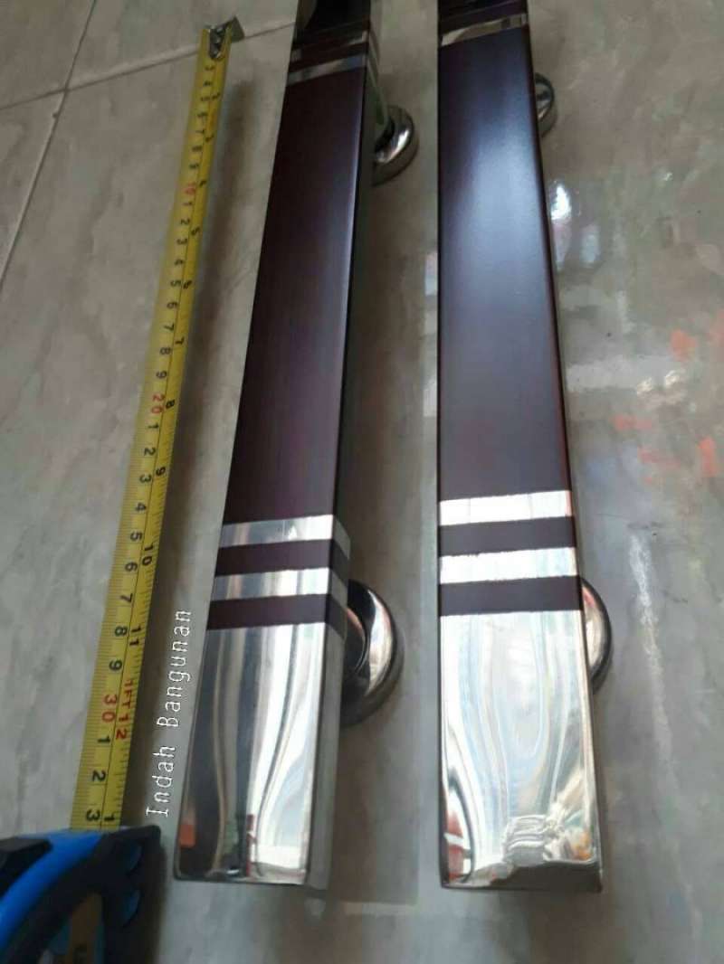Promo Handle Pintu Double + Baut Coklat / Tarikan Pintu Dobel / Pull ...
