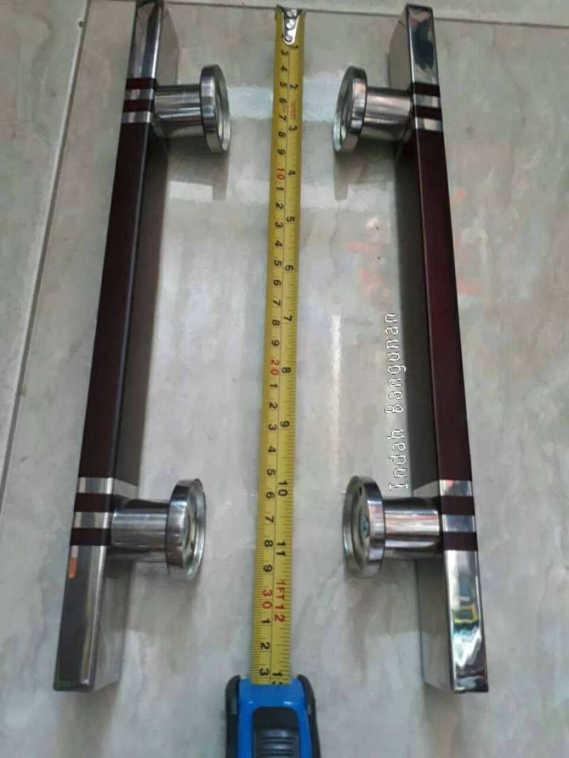Promo Handle Pintu Double + Baut Coklat / Tarikan Pintu Dobel / Pull ...