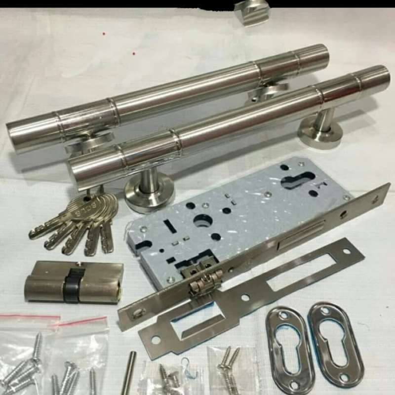 Promo Pull Handel Handel Pintu Tarik 1 Set Kunci Diskon 23% Di Seller ...