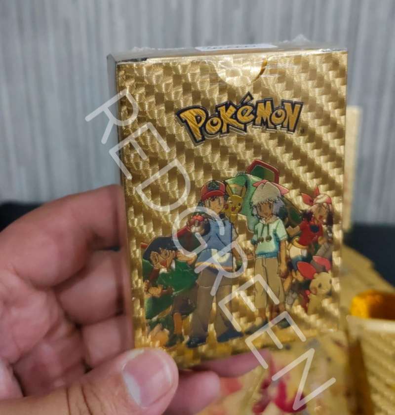 Jual Kartu Pokemon Gold Box Isi 55pcs Kartu Pokemon Random Varian C Di ...