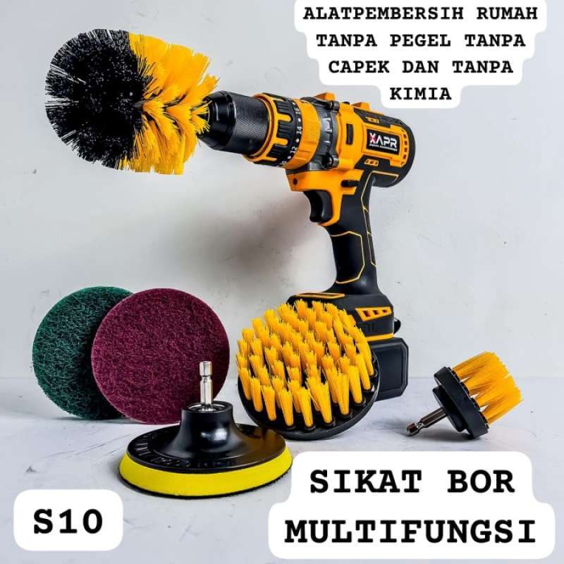 Promo Promo- Bor Cordless 36v 13mm Apr Impact Drill Type A36v-13 Mesin ...