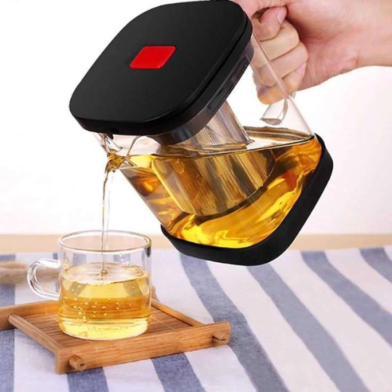 Promo Teko Teh Chinese Teapot With Saringan Infuser 1l Diskon 23% Di ...