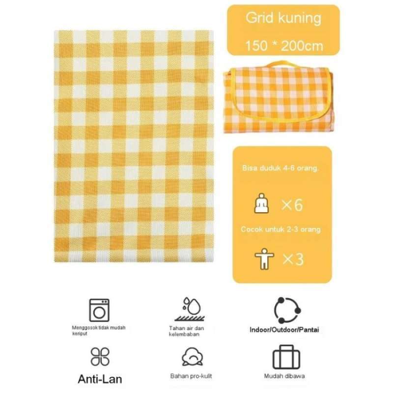Jual Tikar Piknik Lipat Berkemah Tikar Pantai Tikar Lipat Outdoor ...