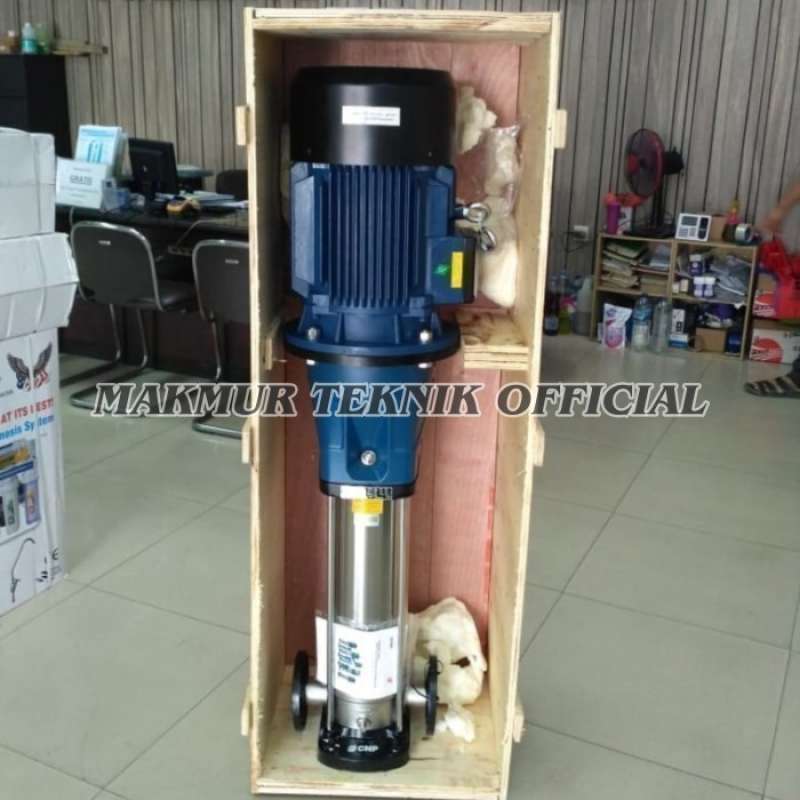 Promo Pompa Cnp Cdmf 10-11 4kw 5.5hp 380v Pompa Booster Vertikal Diskon ...