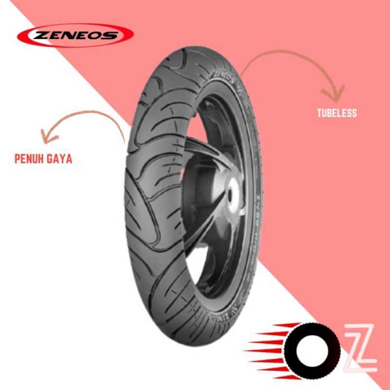 Promo Ban Motor Vario,beat,mio/ban Zeneos Zn88 80/90-14 Tubeless Diskon ...