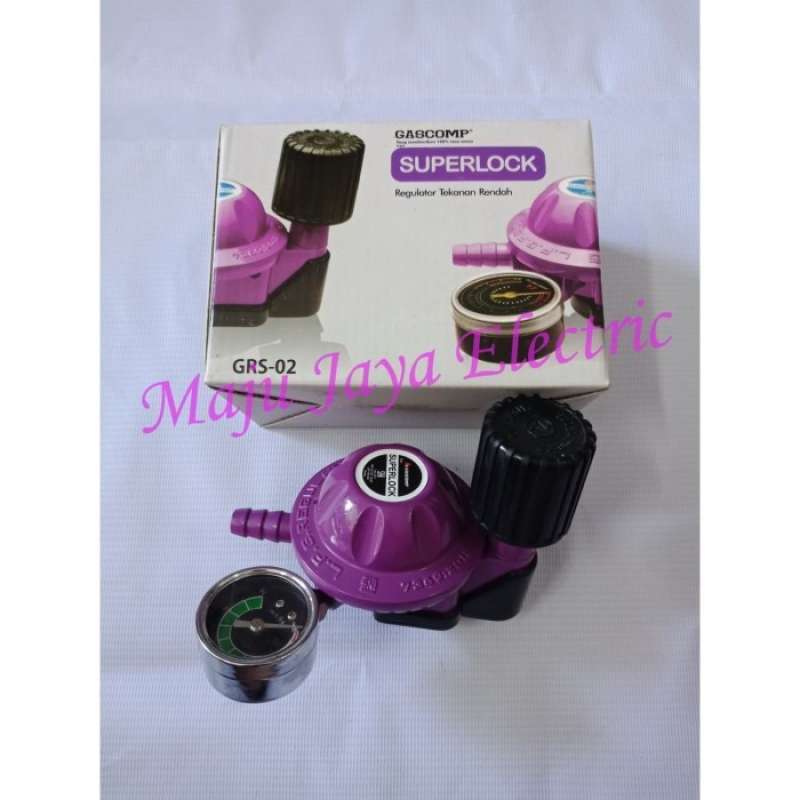 Promo Regulator Superlock Grs-02 Tekanan Rendah + Meteran Super Lock ...