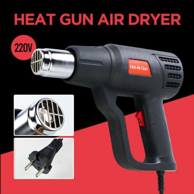 Promo Heat Gun Alat Mesin Pemanas Hot Air Dryer Hotgun Heatgun 2000w ...
