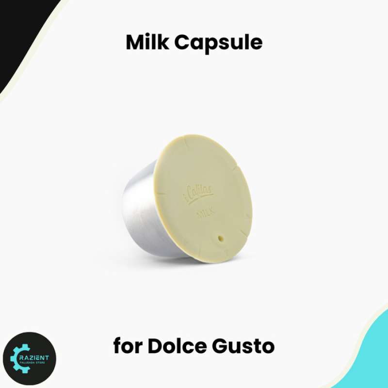 Promo Kapsul Susu Isi Ulang Refillable Milk Capsule For Nescafe Dolce ...