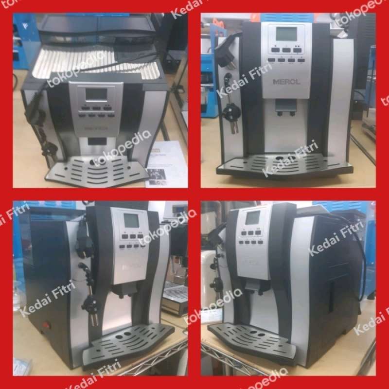 Promo Mesin Kopi Otomatis Merol Me709 Automatic Espresso Machine Merol ...