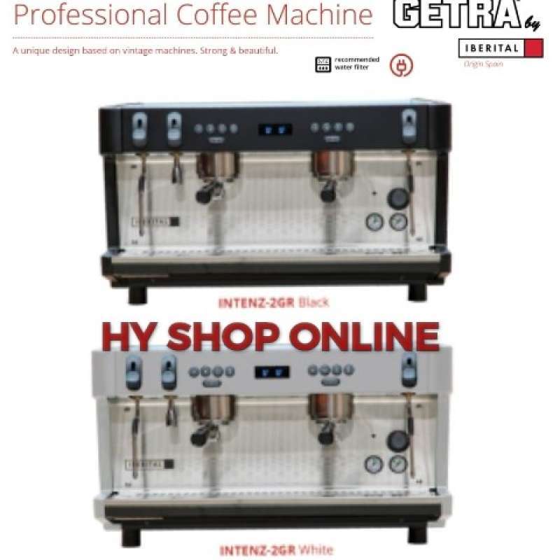 Promo Mesin Kopi Getra Professional Coffee Machine Intenz 2gr Listrik Diskon 23% Di Seller ...