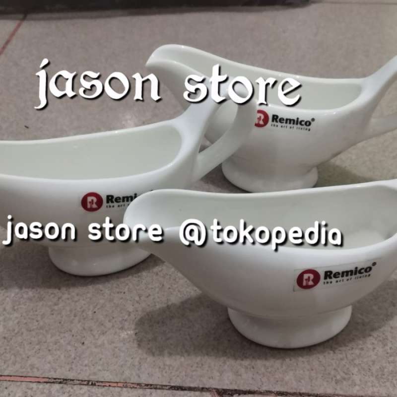 Promo Sauce Boat Remico/tempat Saos Sambal Keramik/tempat Saus Keramik ...