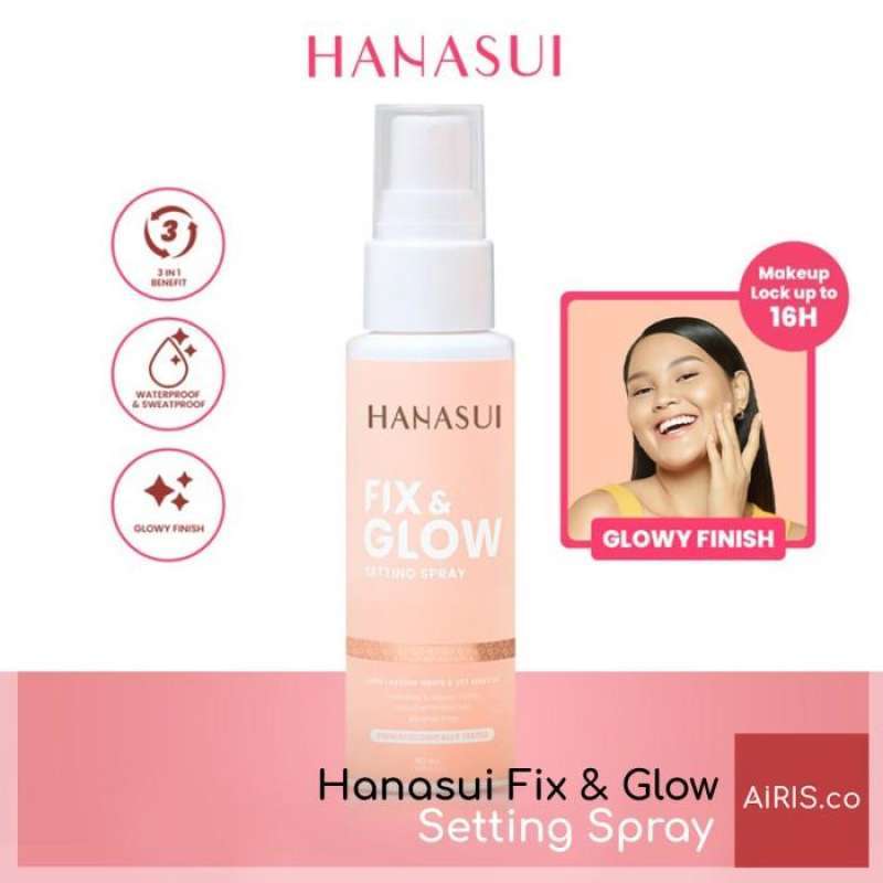 Jual Hanasui Fix & Glow Setting Spray 60ml Di Seller Airis.co ...