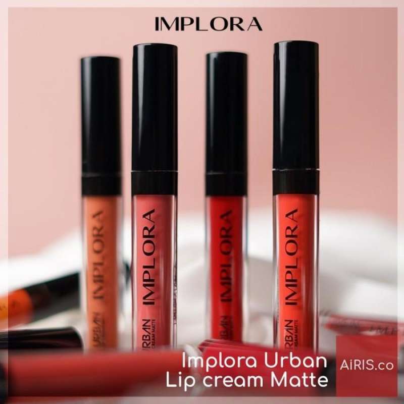 Jual Lipstik Implora Urban Lip Cream Matte - 05. Allure Di Seller Airis ...