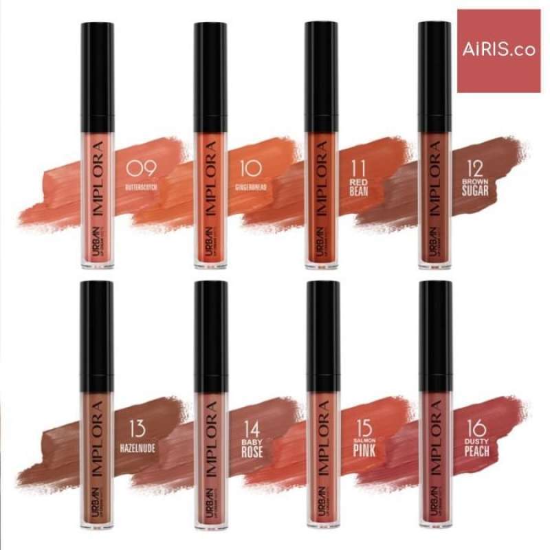 Jual Lipstik Implora Urban Lip Cream Matte - 10.gingerbread Di Seller ...