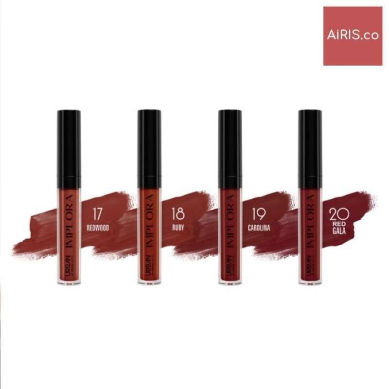 Jual Lipstik Implora Urban Lip Cream Matte - 10.gingerbread Di Seller ...