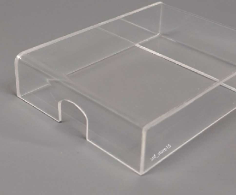 Promo Acrylic Notepad / Tempat Kertas Akrilik A6 / Tempat Penyimpan ...