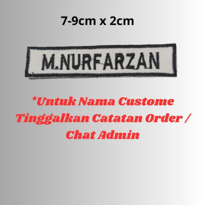 Jual Atribut Set Sd / Mi Bordir Nama Seragam Sekolah Lengkap Tinggal ...