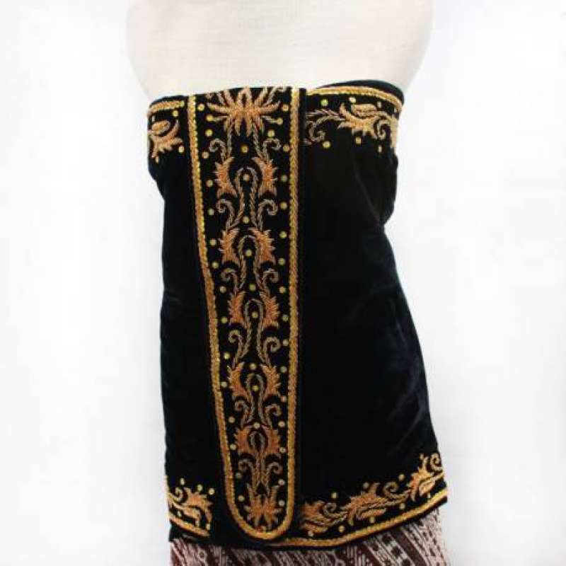 Jual Mekak Atau Kemben Bludru Kombinasi Payet Kostum Tari Anak Di ...