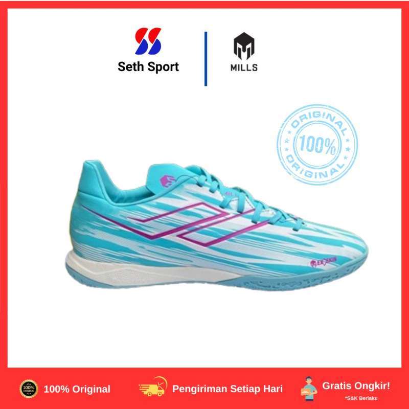 Jual Sepatu Futsal Mills Espada In Original - Sky Blue/magenta - 39 Di Seller Seth Sport Plg ...