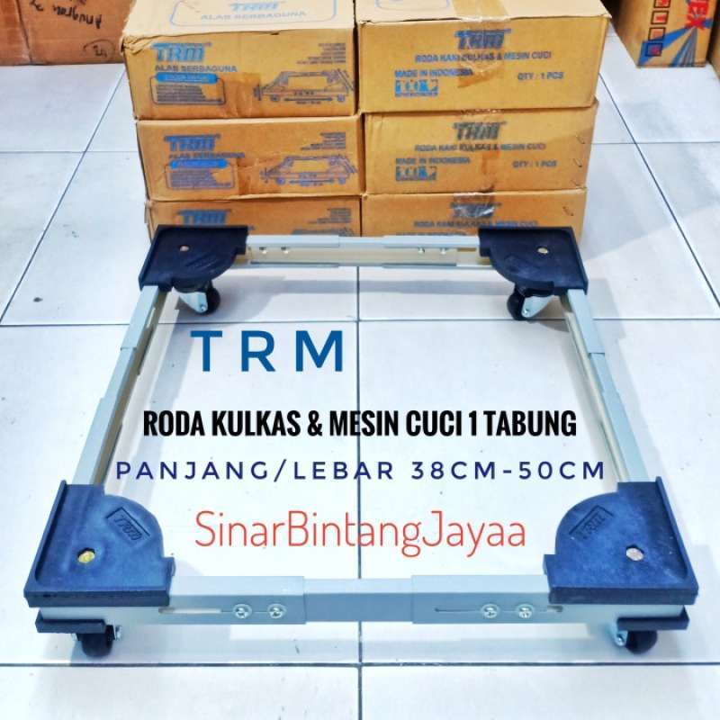 Jual Trm Roda Kaki Kulkas 1 Pintu 2 Pintu Roda Alas Mesin Cuci 1 Tabung ...