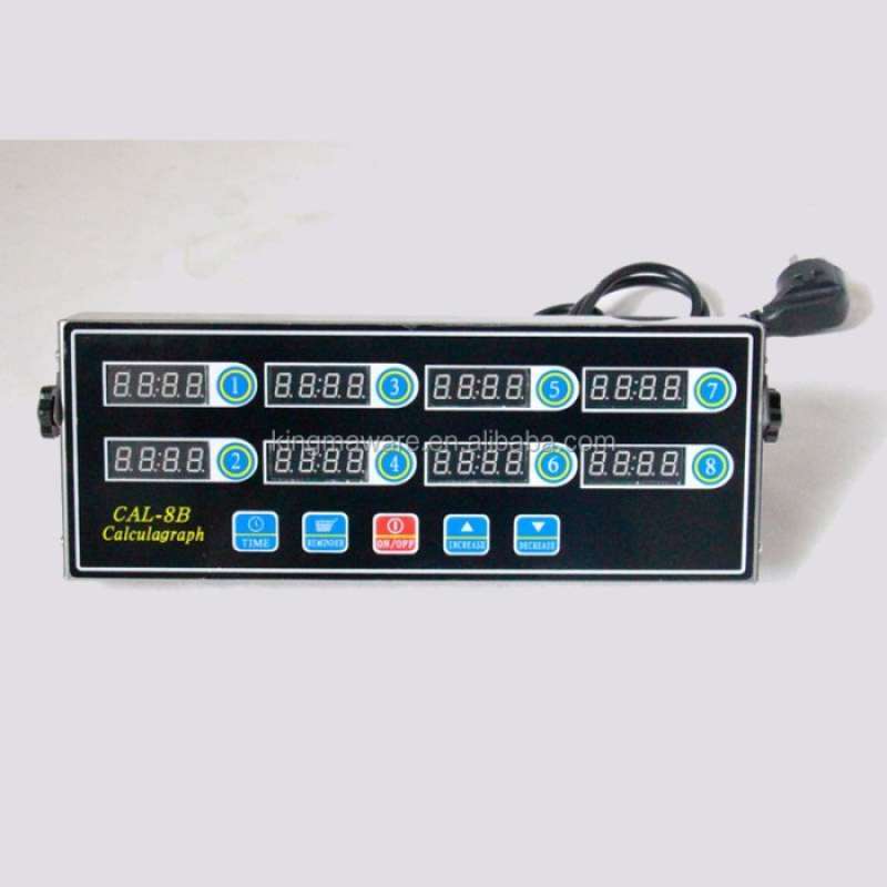 Jual Digital Timer 8 Channel Stainless Steel Komersial Kitchen ...