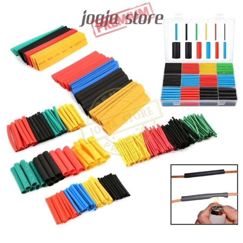 Jual Set 580pcs Terminal Insulated Wire Pelapis Sambungan Kabel Heat ...