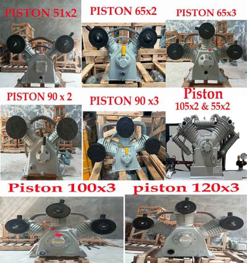 Jual Bare Kompresor Angin Kepala Kompresor Piston Headpump - 2hp 51x2 ...