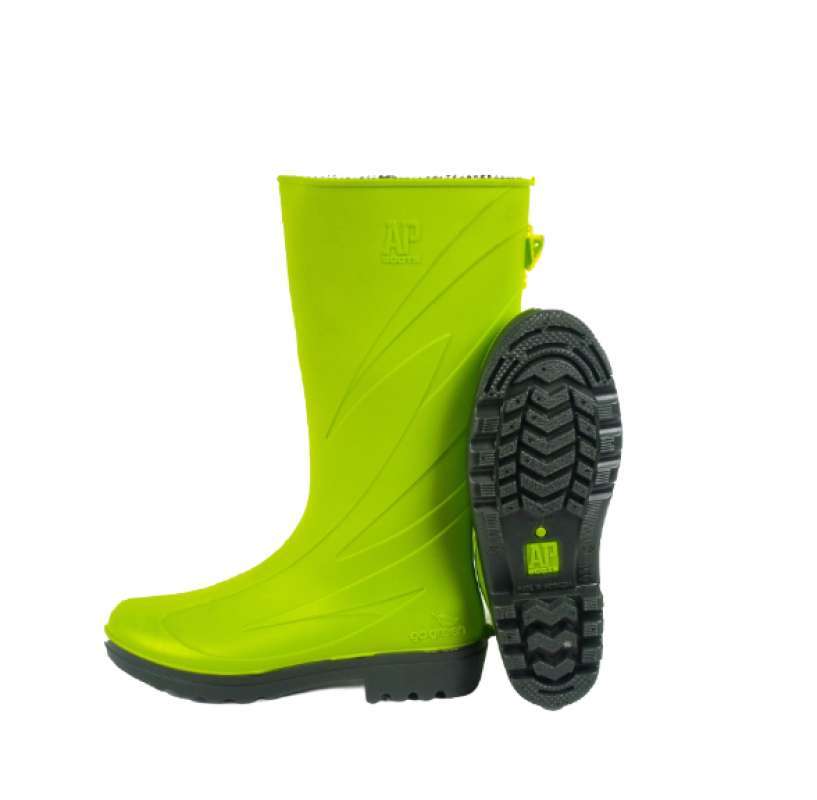 Jual Sepatu Boot Tinggi Ap Boots 2017 Hijau Anti Air Pvc Size 37-43 Di ...